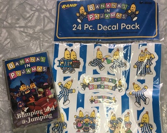 Bananas in Pyjamas - Etsy