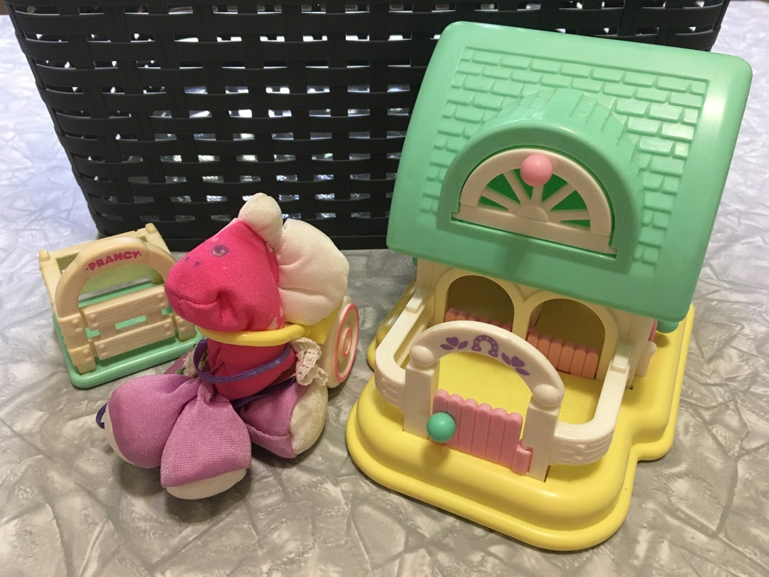 1988 Fisher Price Smooshees Country Cuddler Play Set COMPLETE EUC Bonus ...