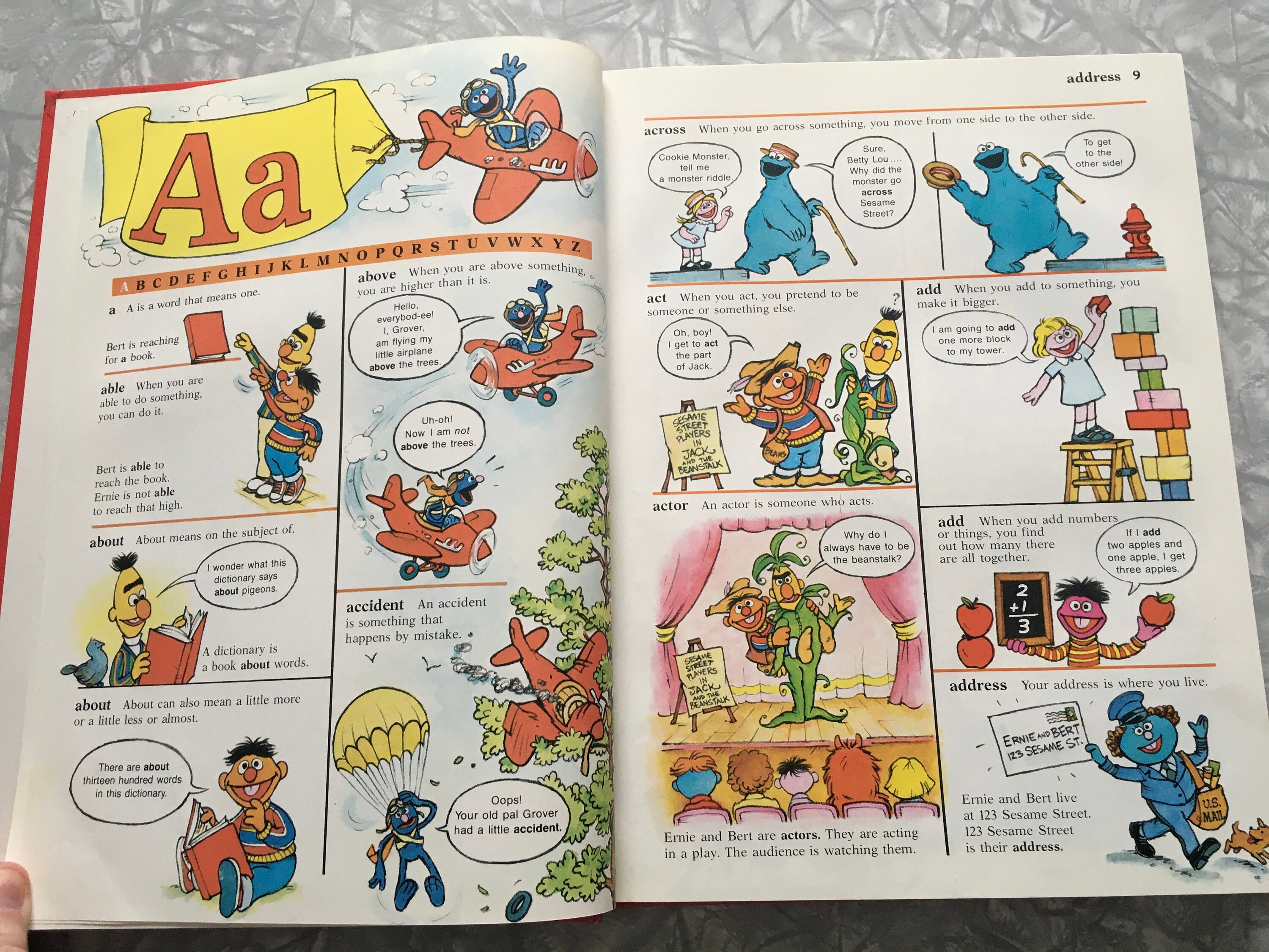 1980 the Sesame Street Dictionary Hardcover Book Random - Etsy UK