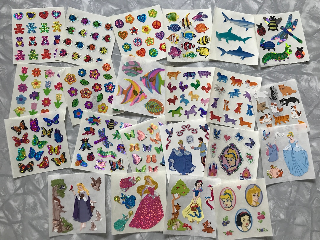 Vtg Sandylion Sticker Squares - YOU CHOOSE! - Etsy