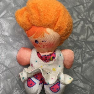 1989 Fisher Price Smooshees Cuddlers on the Go "beth Goes Cycling ...