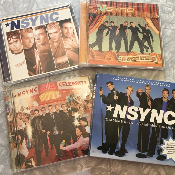 Nsync Celebrity Cd - Etsy