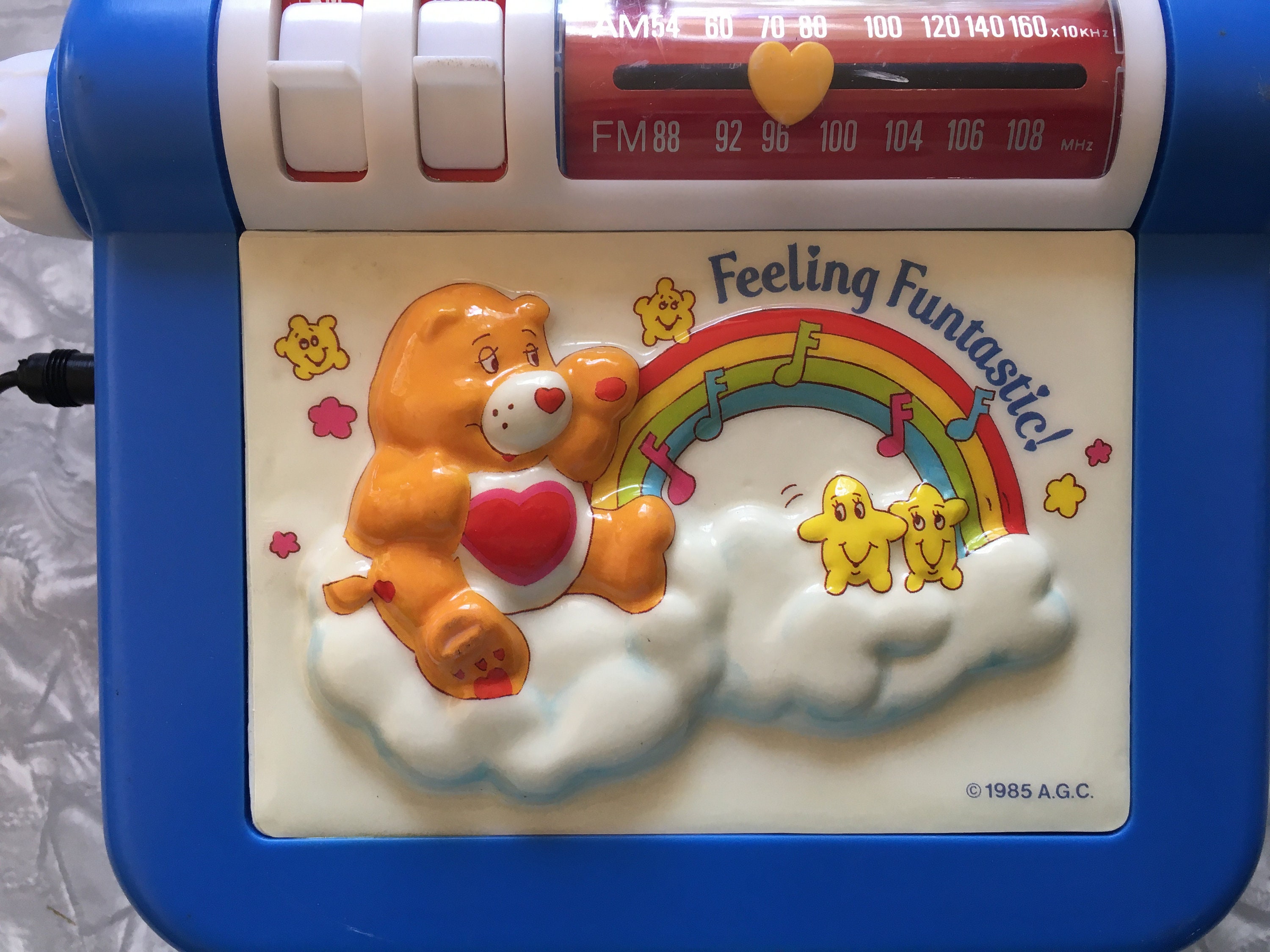 1985 Care Bears Radio With Microphone Playtime Products - Etsy