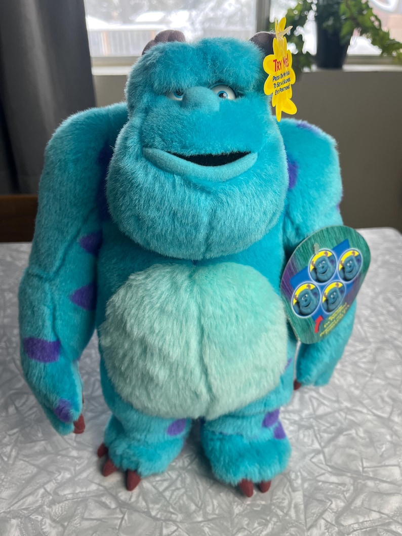 2001 Monsters, Inc. 15" Sully Plush NEW With Tags - Spin Master ...