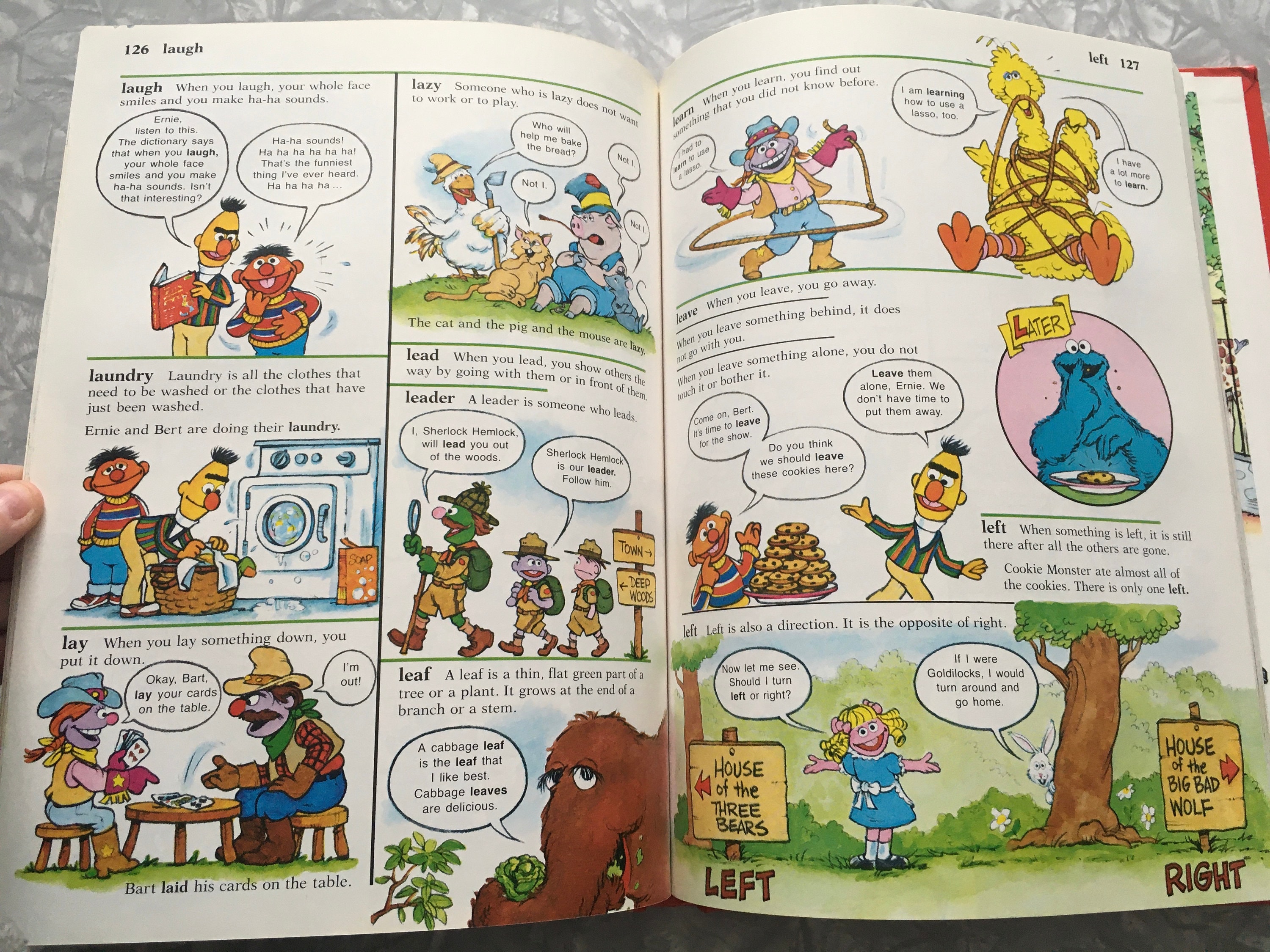 1980 the Sesame Street Dictionary Hardcover Book Random - Etsy UK