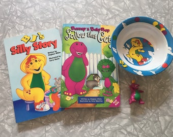 Barney Books - Etsy