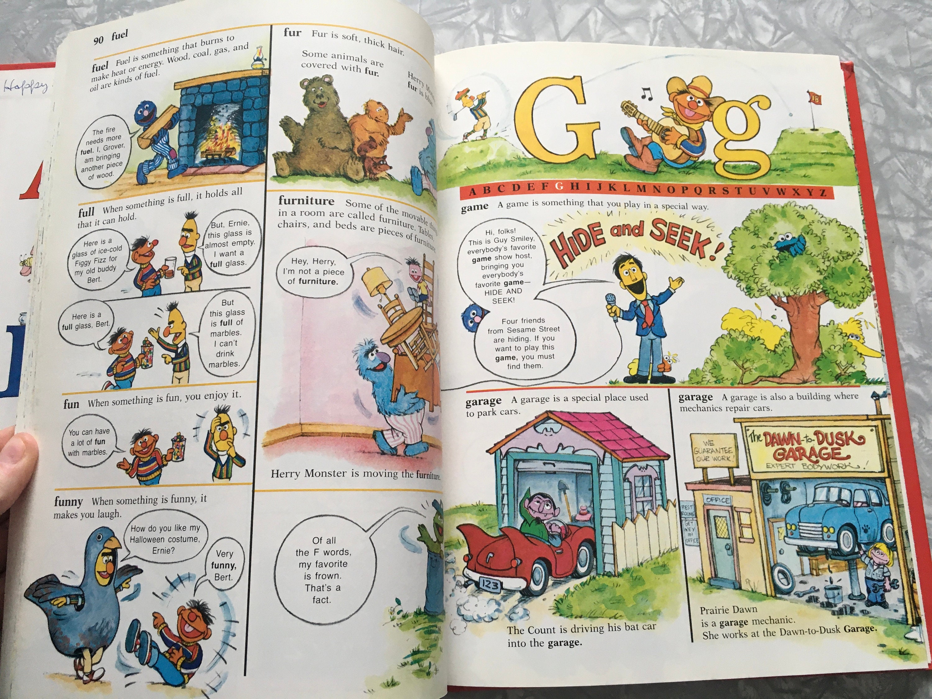 1980 the Sesame Street Dictionary Hardcover Book Random - Etsy UK