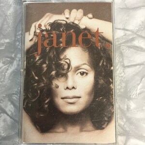 Lot of 3 80’s/90’s Janet Jackson Cassette Tapes - MTV Generation - Etsy