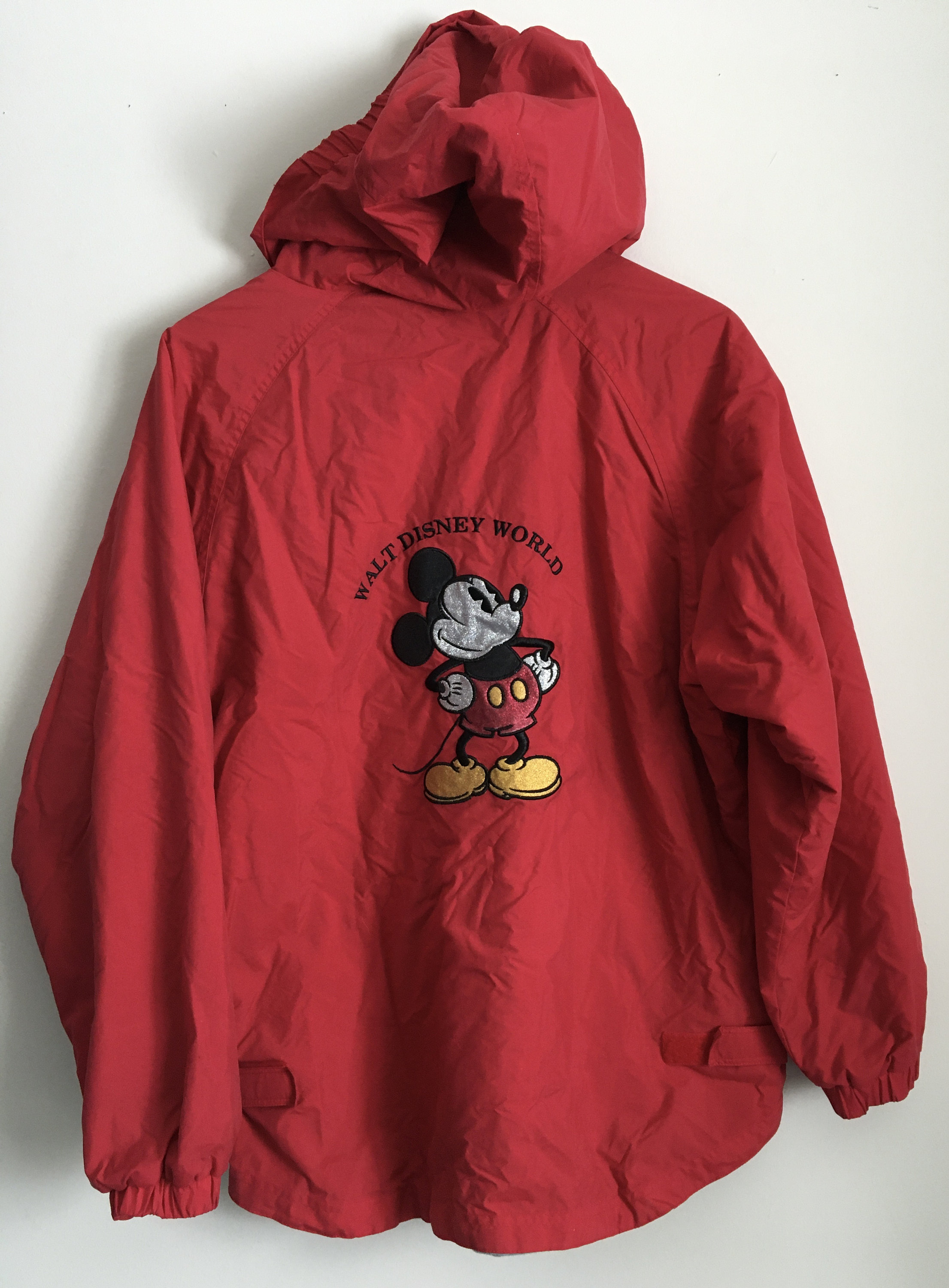 Vtg 90's Walt Disney World Mickey Mouse Lined Windbreaker - Etsy