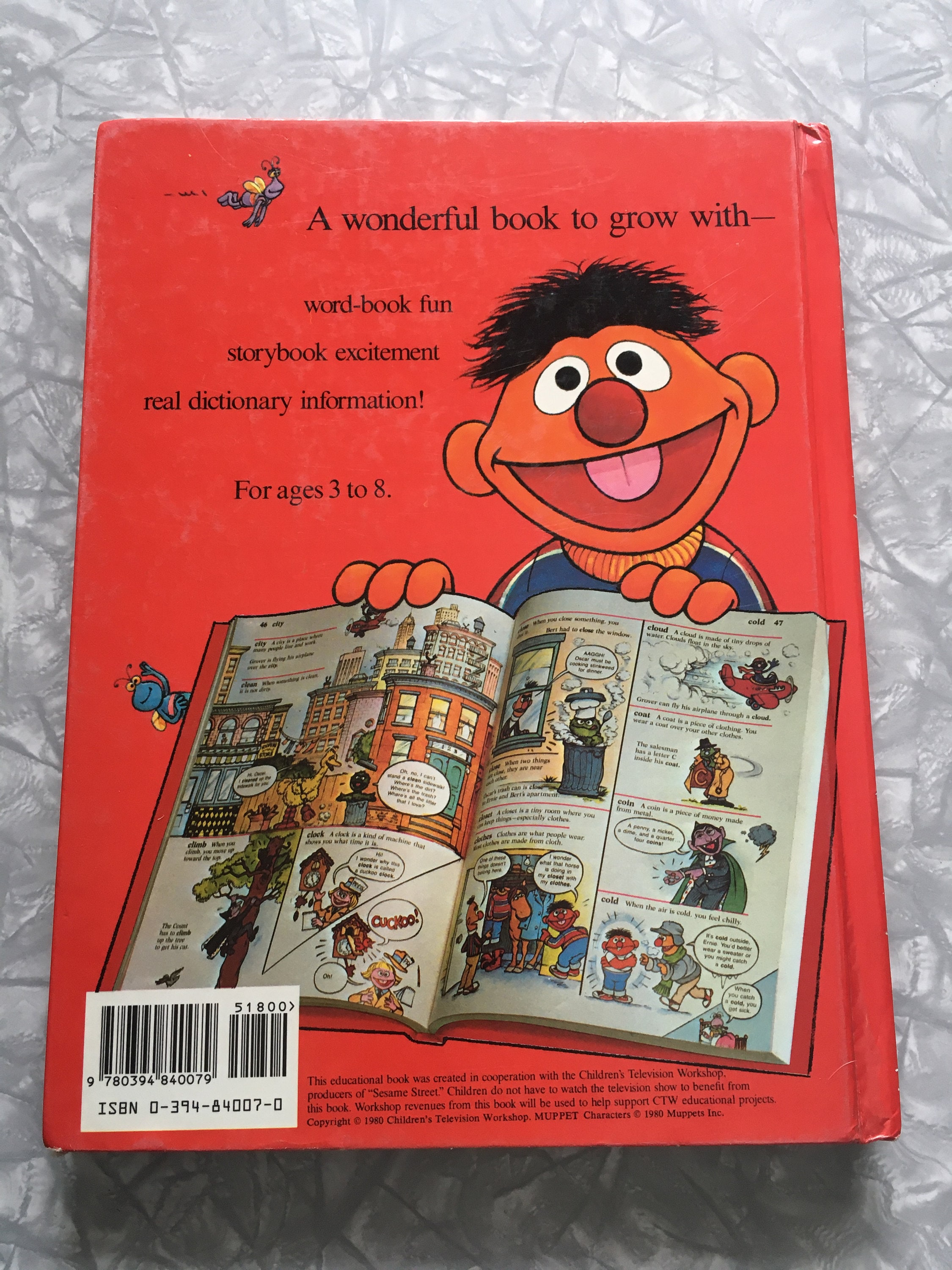 1980 the Sesame Street Dictionary Hardcover Book Random - Etsy UK