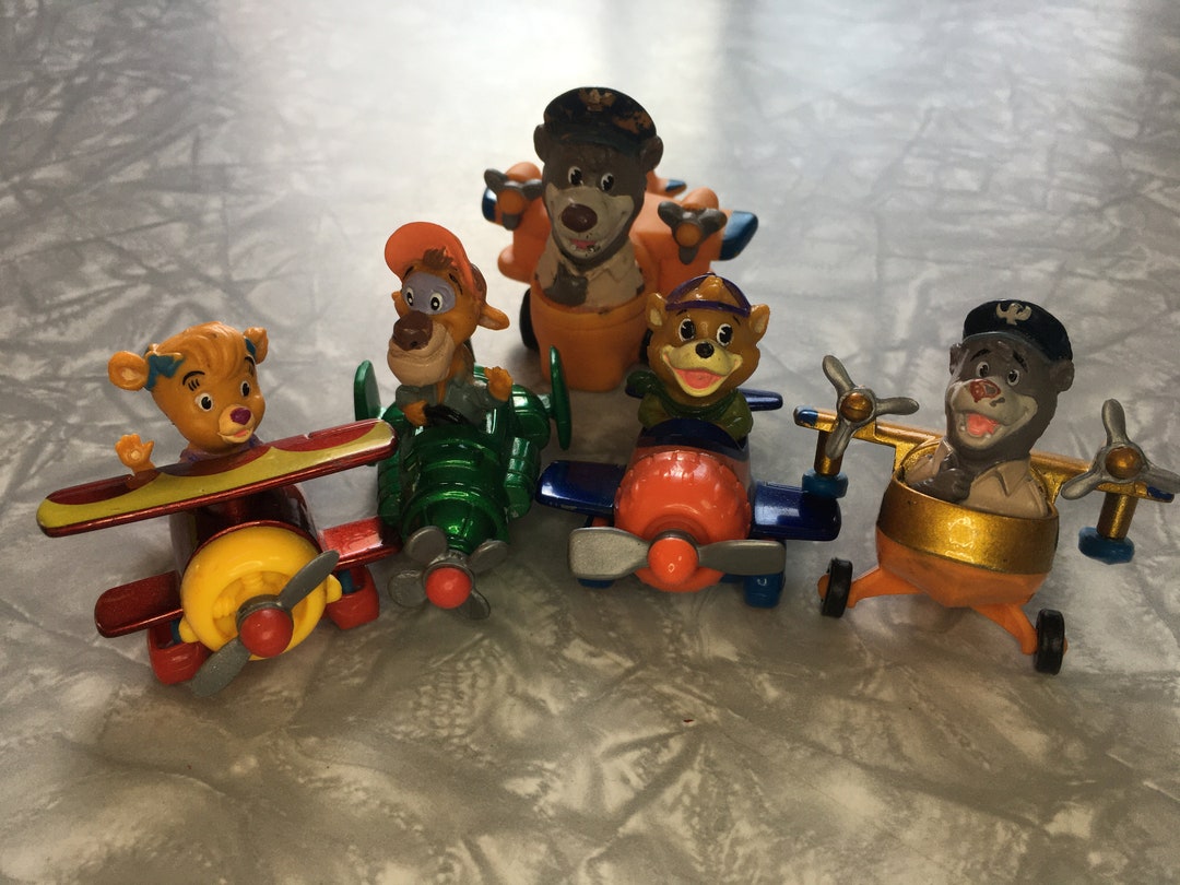 Disney's Tale Spin Complete Set of 4 Toddler Mcdonald's Happy Meal Toys ...