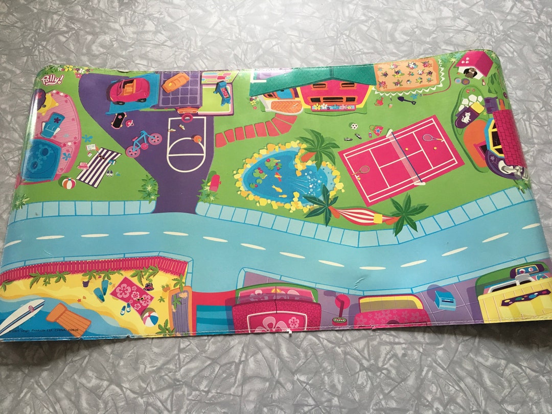 2003 Polly Pocket Place Magnetic Play Mat Polly Villa - Etsy