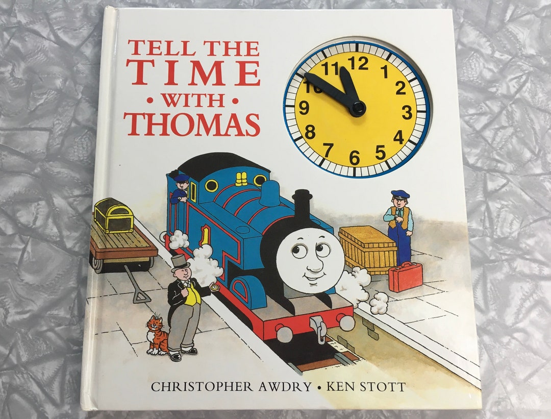 1992 Thomas the Tank Engine tell Time With Thomas Christopher Awdry Ken ...