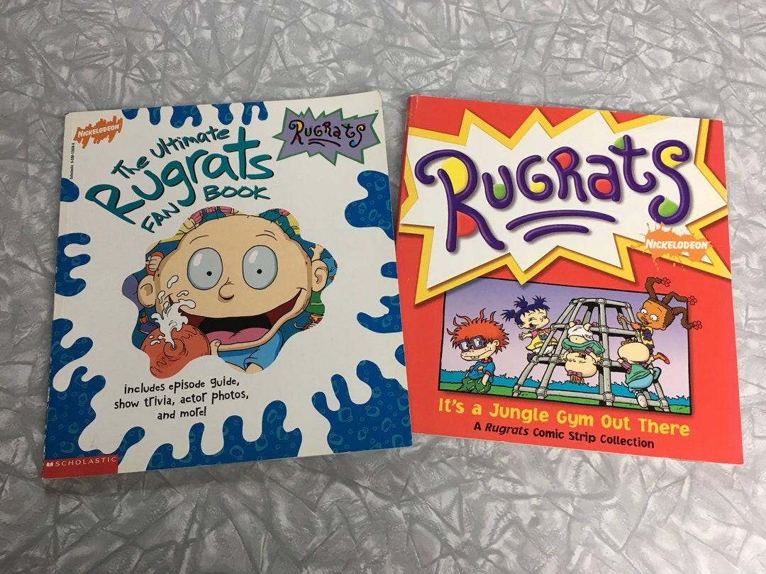 Lot of 2 Rugrats Books the Ultimate Rugrats Fan Book its a Jungle Gym ...