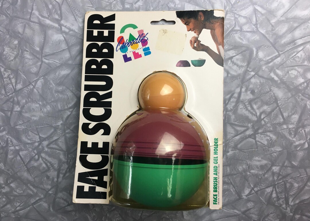 1990 Caboodles Face Scrubber Face Brush & Gel Holder Cleaner Tool - NOS ...
