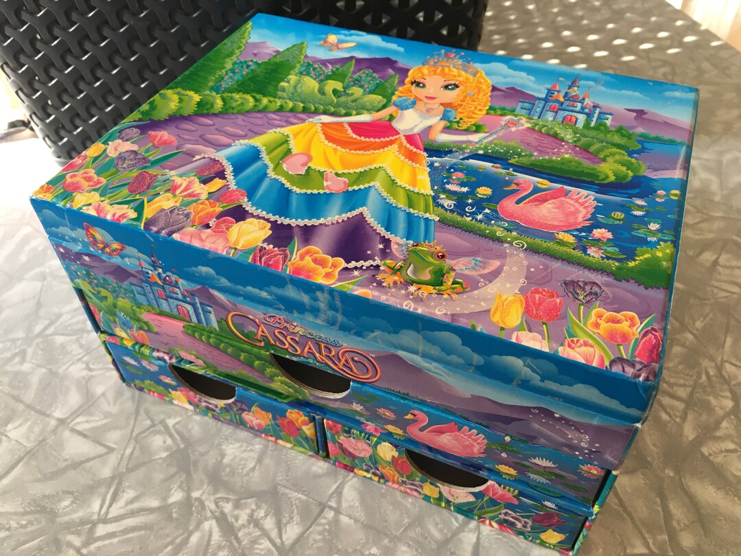 Lisa Frank Princess Cassara Desk Organizer/jewelry & Trinket Box - Etsy