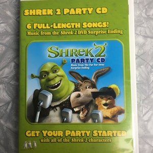 2004 Shrek 2 Party CD Mad Libs Mike Myers - Etsy