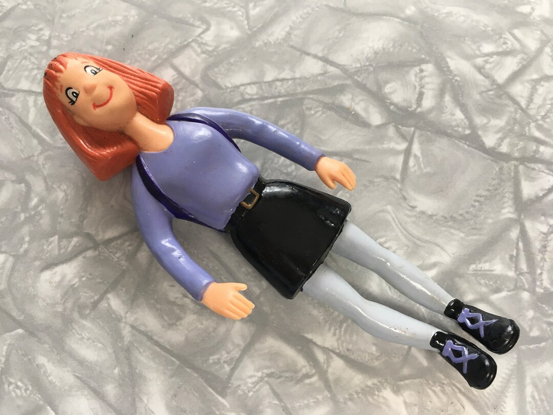 1998 Rockett Movado Bendable Bendy Rubber Figure - PC Games by Purple ...