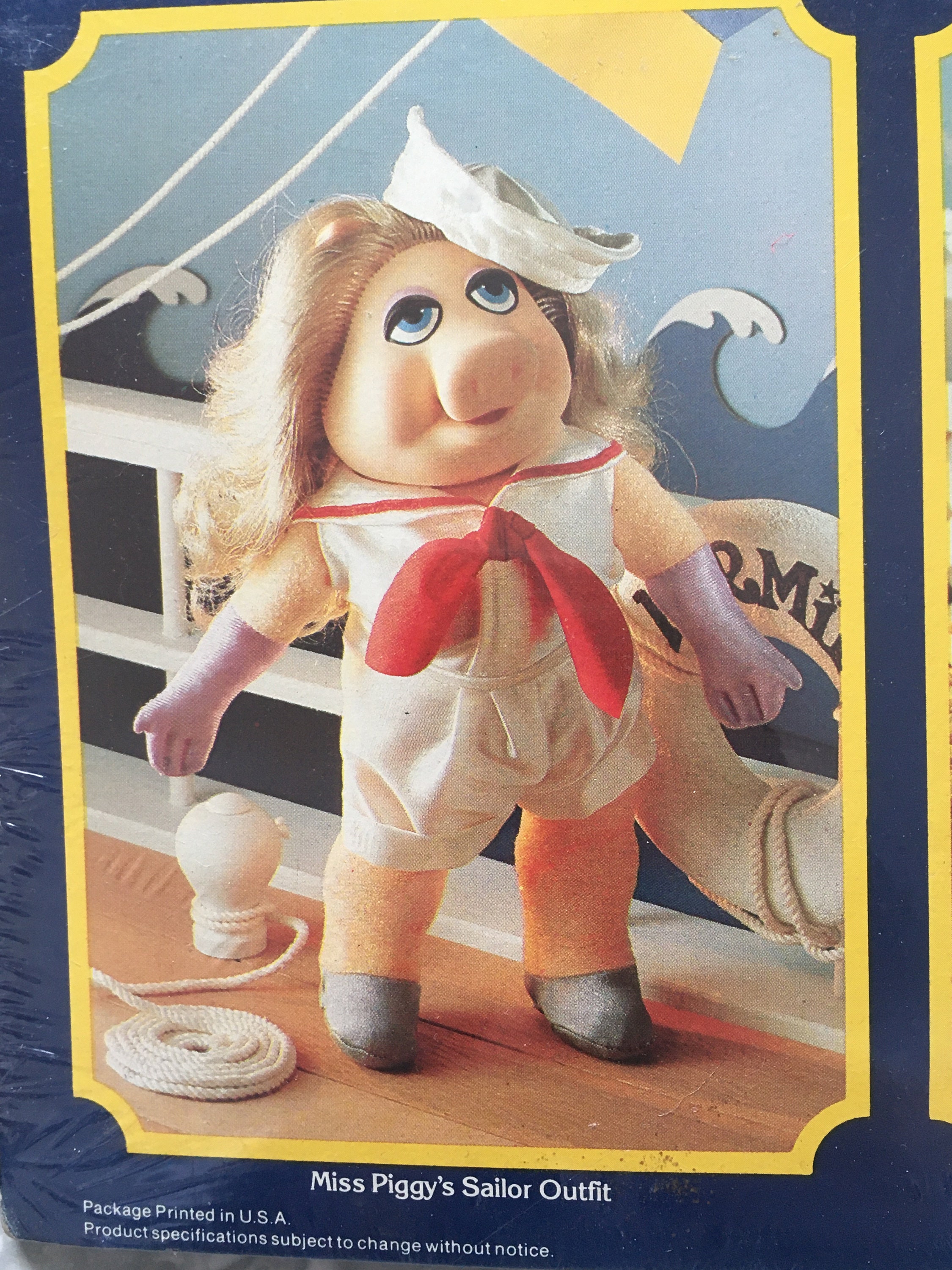 1981 Fisher Price Dress-up Muppet Doll Fashion 891 Miss - Etsy