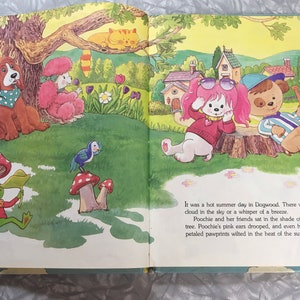 1983 poochie and the Four Seasons Fair Hardcover Children's Picture ...