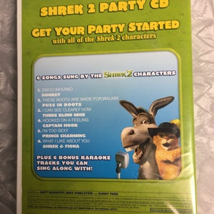 2004 Shrek 2 Party CD Mad Libs Mike Myers - Etsy