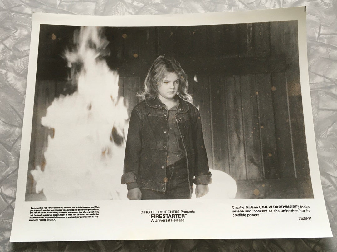 1984 Drew Barrymore in Firestarter Press Photo - Etsy