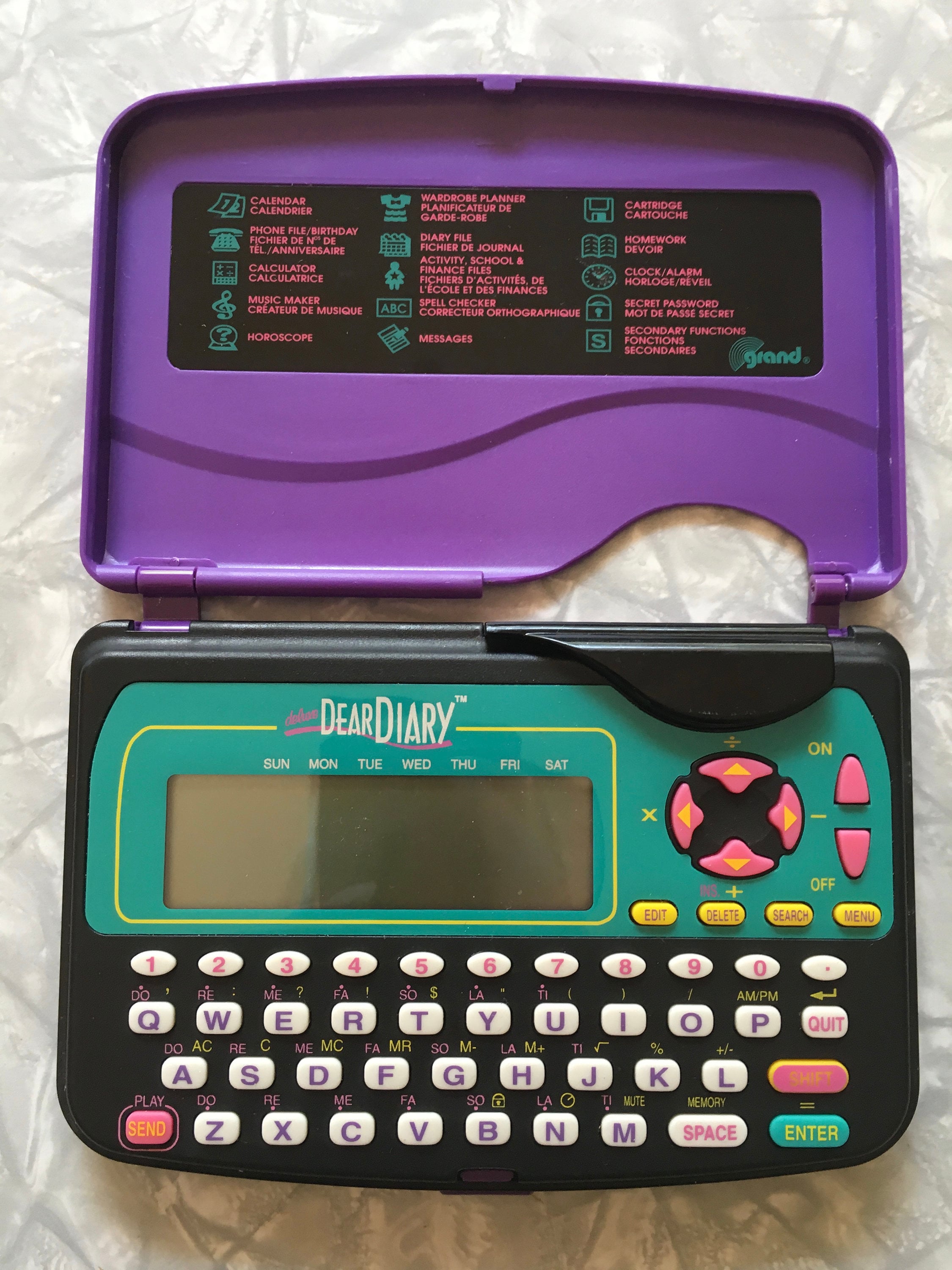 90s Electronic Diary