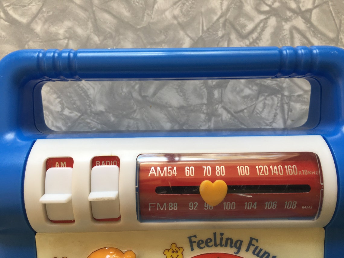 1985 Care Bears Radio With Microphone Playtime Products - Etsy