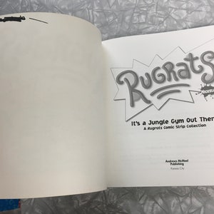 Lot of 2 Rugrats Books the Ultimate Rugrats Fan Book its a Jungle Gym ...