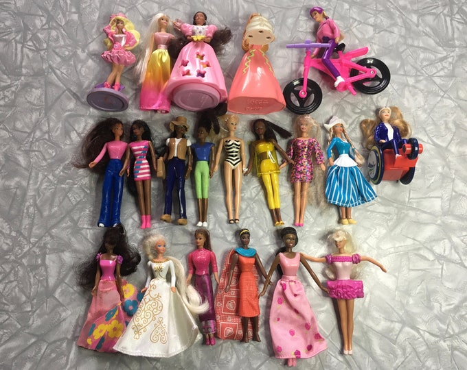 Lot of 20 1990's Mcdonald's Barbie Happy Meal Toys - Mattel - Etsy Canada