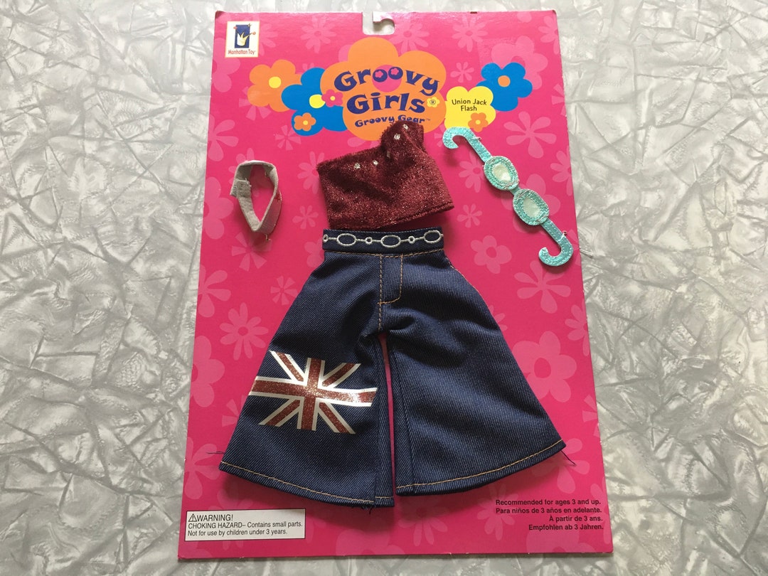 NEW 2001 Groovy Girls Groovy Gear union Jack Flash - Etsy