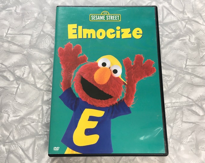 2002 elmocize Sesame Street Special DVD Jim Henson the Muppets - Etsy