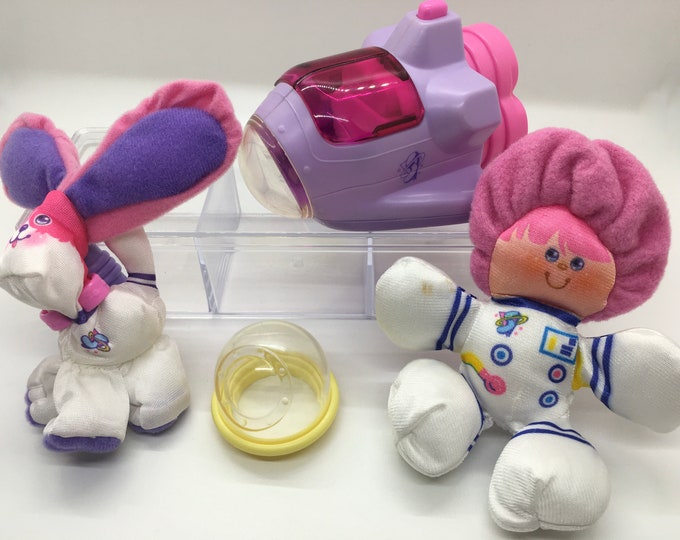 1988 Fisher Price Smooshees Cuddler Companions "judy Jupiter & Neptune ...
