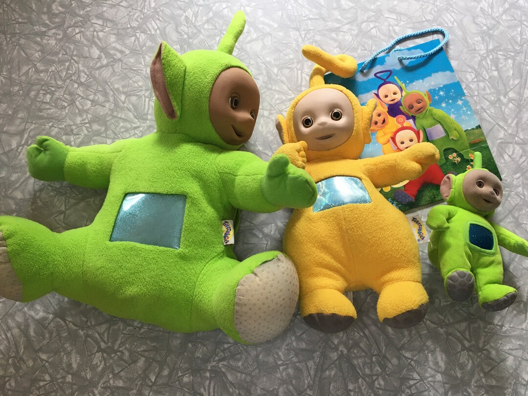 2002 Singing Laalaa Teletubbies Plush Dipsy Backpack NO - Etsy