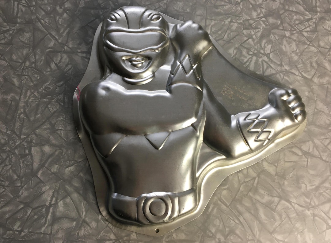 1994 Mighty Morphin Power Rangers Wilton Cake Pan Tin Bandai - Etsy