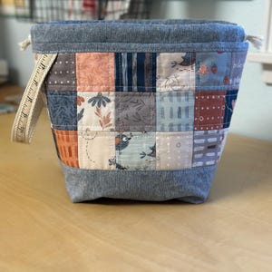 One-of-a-kind - 'draw Sack' - Project Bag - Etsy