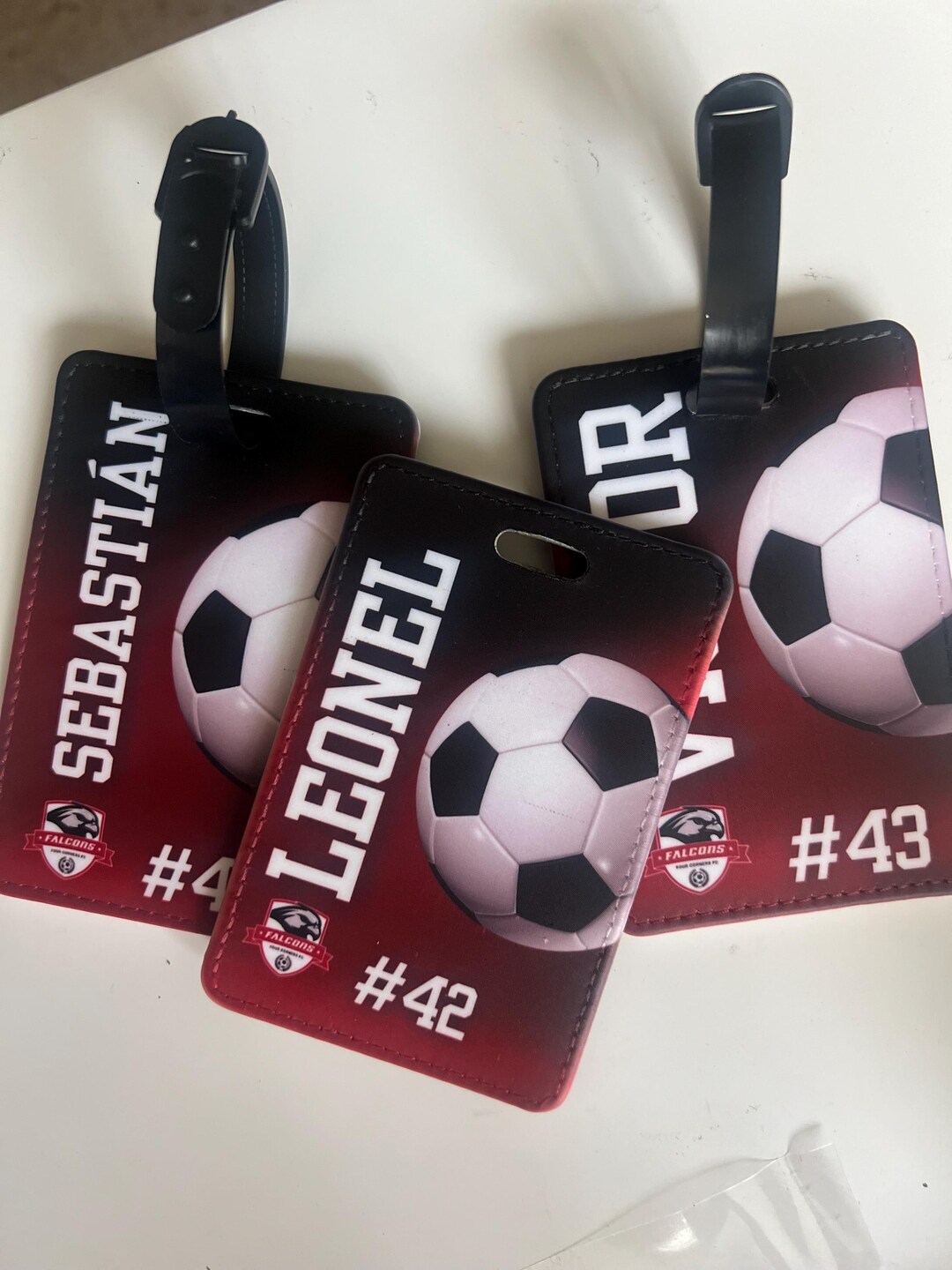 Custom Sports Bag Tag: Personalized Athlete Luggage Identifier - Etsy