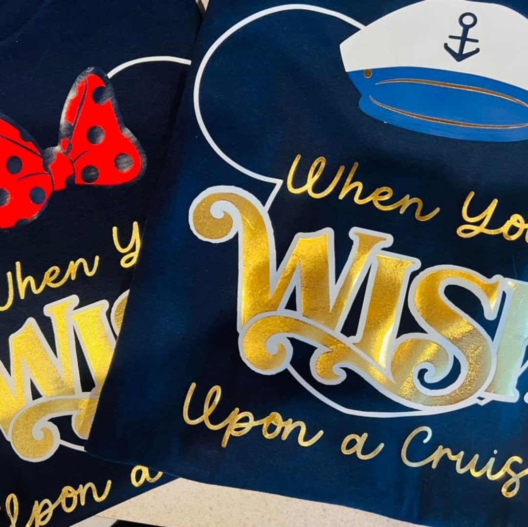 Disney Cruise Line | Disney Wish Family Tees | When You Wish Upon A ...