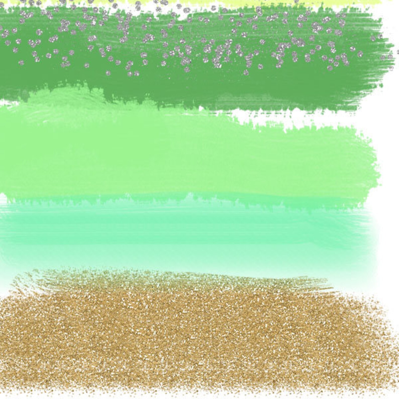 Watercolor Brush stroke clip art Paint splatter clip art | Etsy