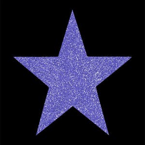 Blue Glitter Stars Collection Clip Art, Twinkle, Sparkly, Celebration ...