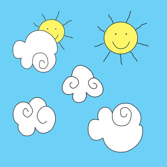 Sky And Sun Clipart Images