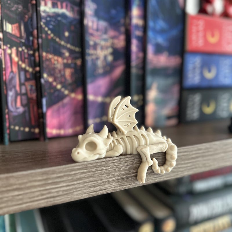 Dragon Bookshelf Topper - Etsy