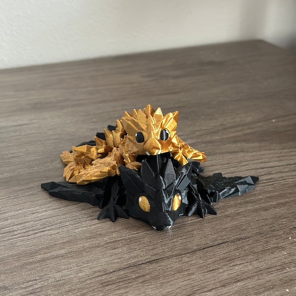 3d Printed Bookshelf Dragon - Etsy