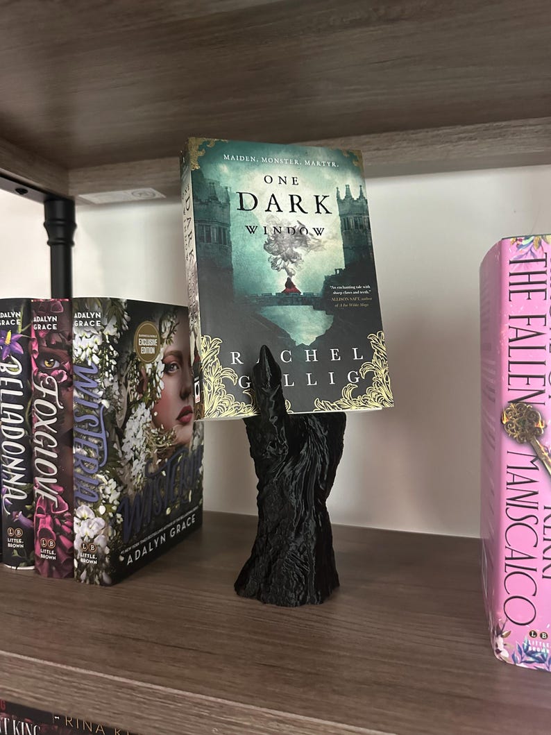 Demon Hand Bookend 3D Printed Bookstand Bookish Gift Bookshelf Decor - Etsy