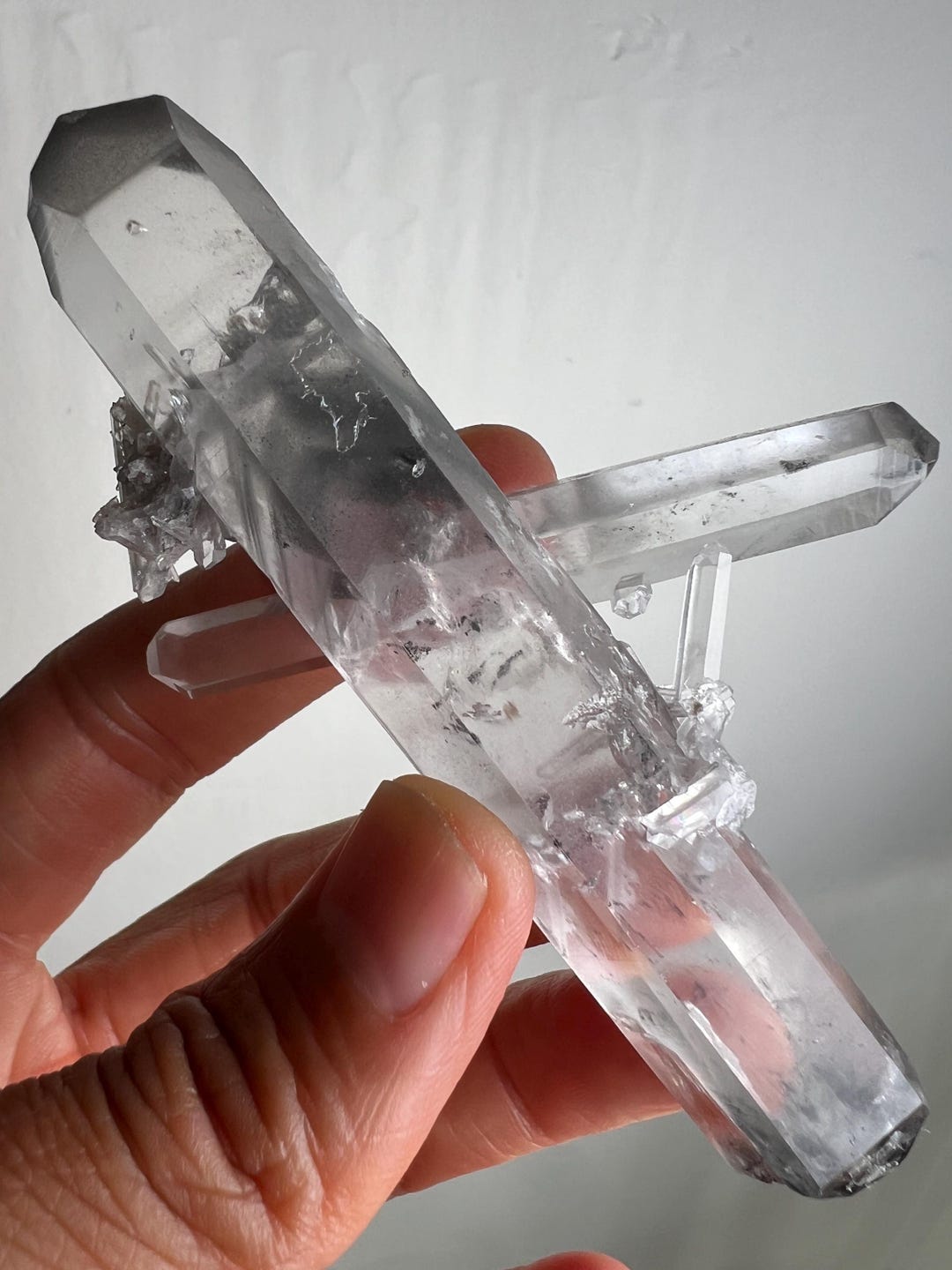 Rare Phantom Quartz W/ Graphite Inclusion, Jinkouhe, Leshan, Sichuan ...