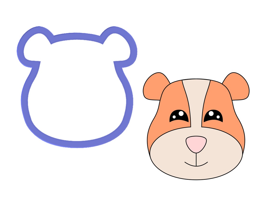 Hamster Face Cookie Cutter - Etsy