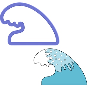 Wave Cookie Cutter - Etsy