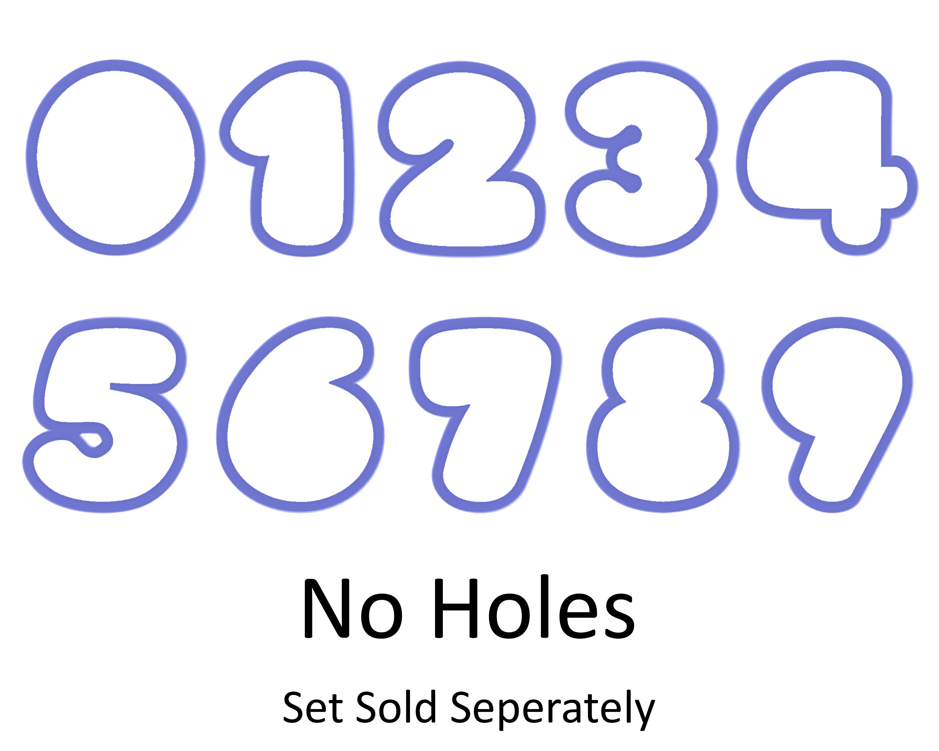 Chubby Number 5 Cookie Cutter - Etsy