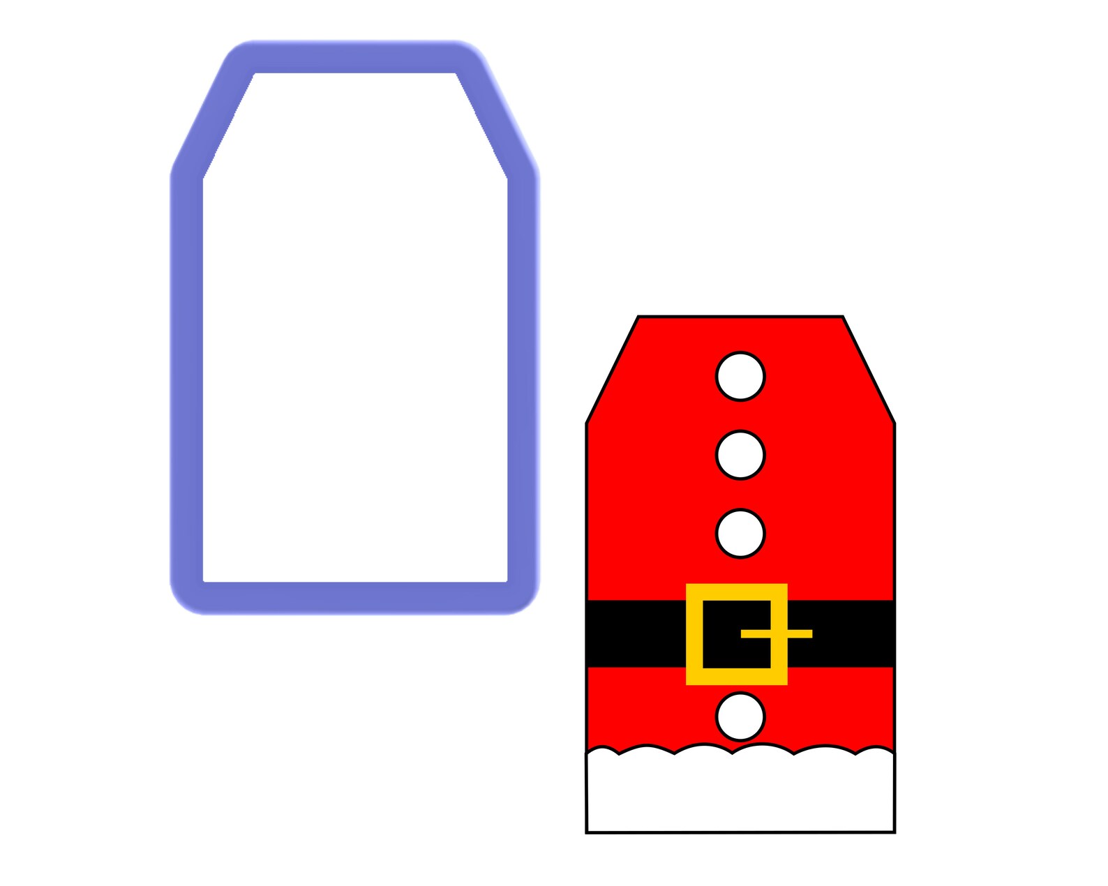 Gift Tag Cookie Cutter | Etsy