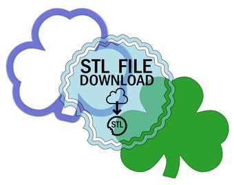 Shamrock Stl File - Etsy